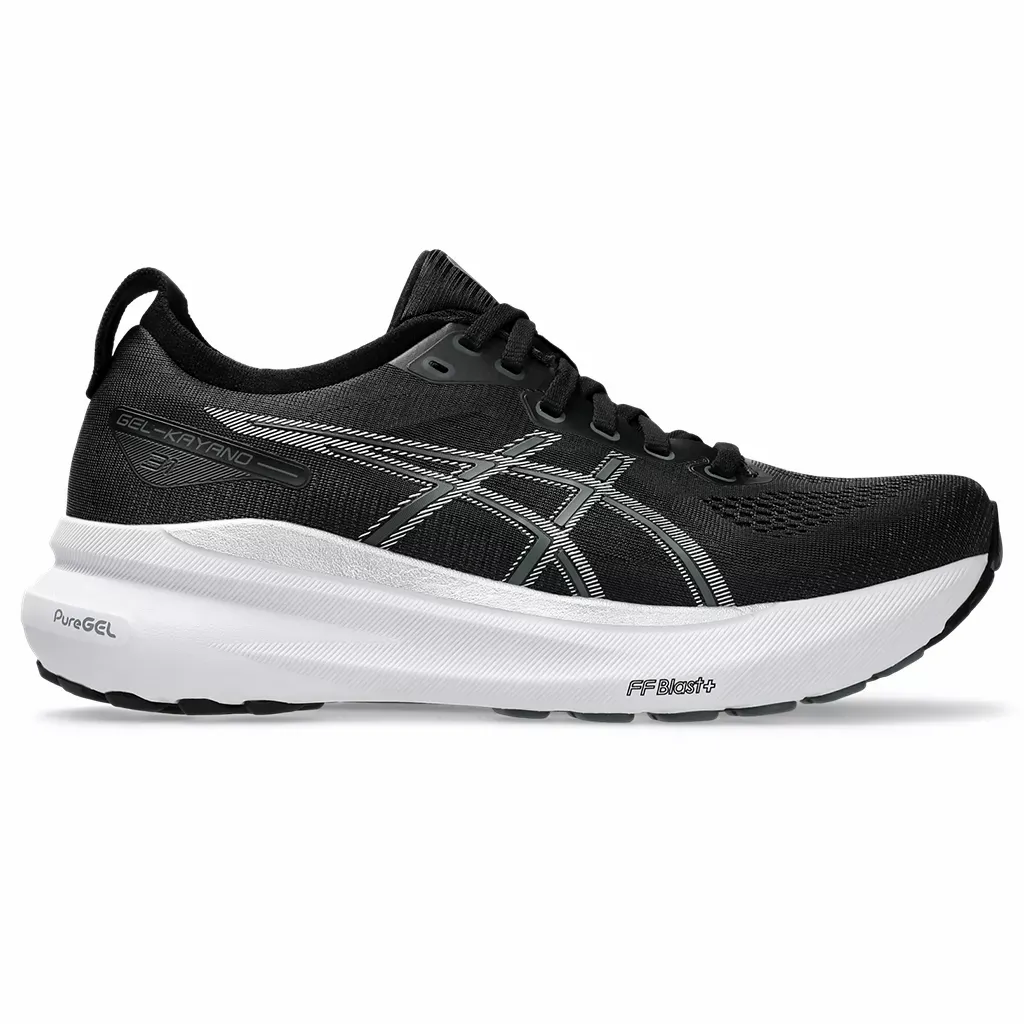 Asics Corp. WOMEN S GEL KAYANO 31 WIDE BLACK SILVER